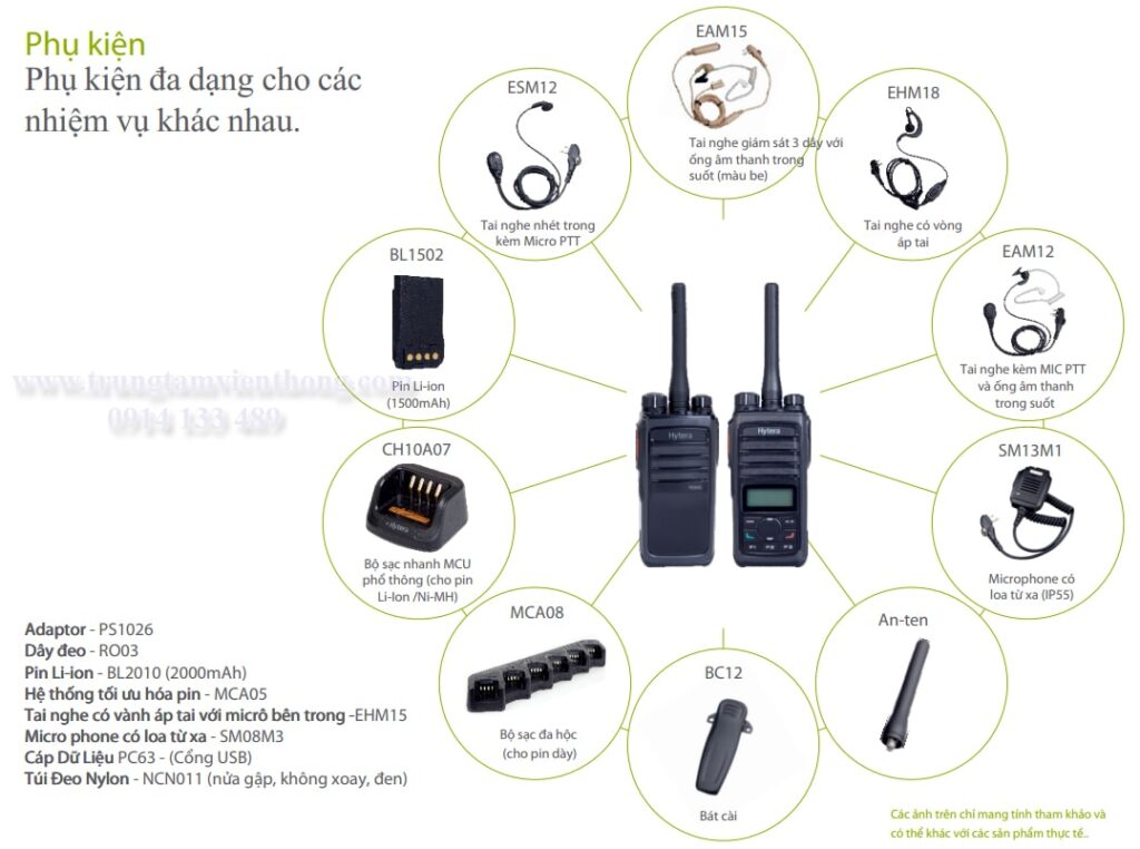 MÁY BỘ ĐÀM HYTERA PD508