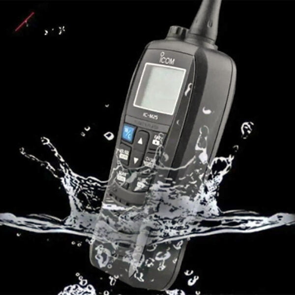 Bộ đàm hai chiều hàng hải Icom IC-M25 | Phân tích